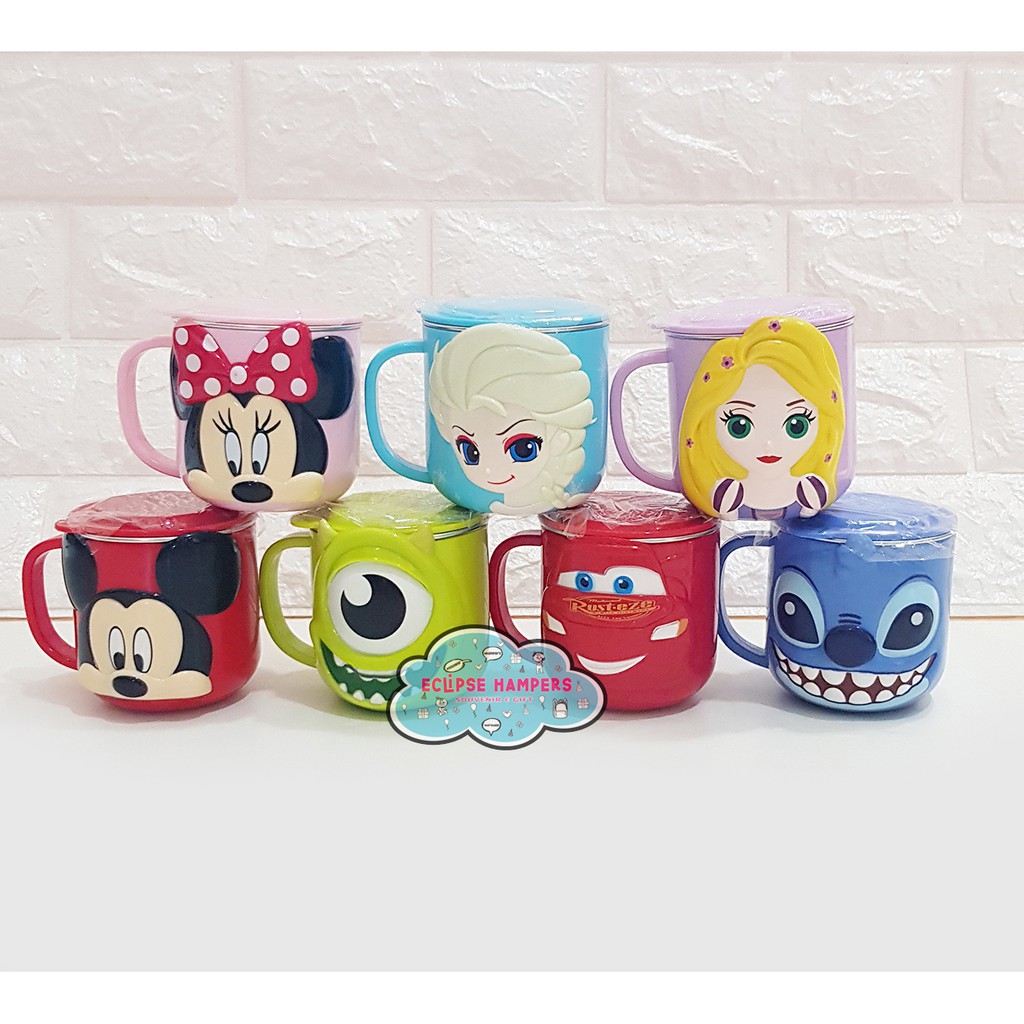 Jual Mug / Gelas Susu / Gelas Minum Anak Stainless Disney | Shopee ...