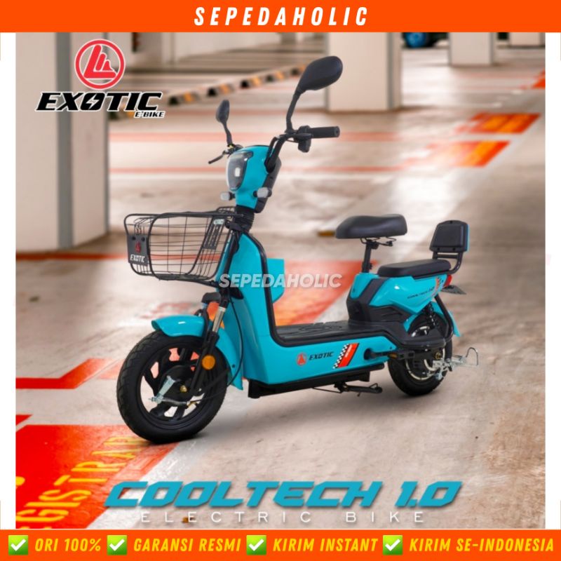 Jual Sepeda Listrik EXOTIC COOLTECH 1.0 COOL TECH Electric E Bike By Pacific 500 Watt | Shopee ...