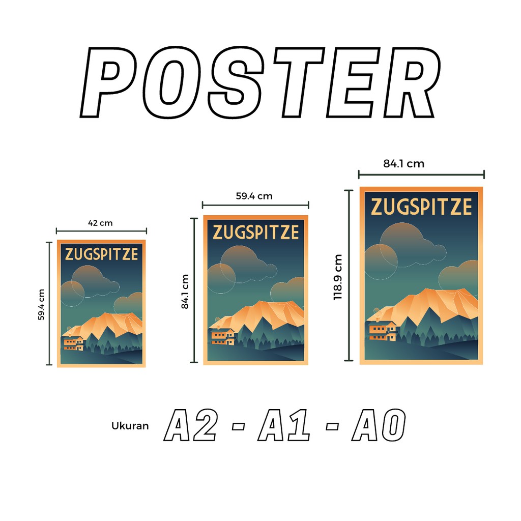 Jual CETAK [Part 1] A2 POSTER CUSTOM MURAH SESUAI DESAIN | Shopee Indonesia