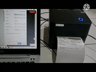 Jual OKAY D100 BW BL Printer label pengiriman barcode thermal Max ...