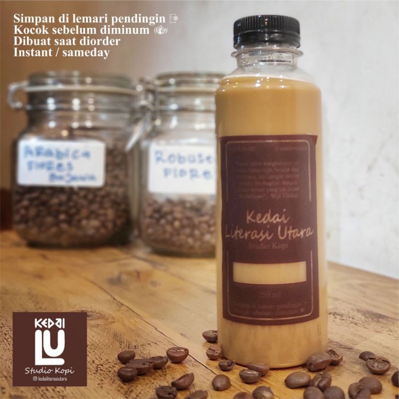 Jual Kopi Botol Kekinian | Kopi Susu Gula Aren | Kopi Botol 250ml ...