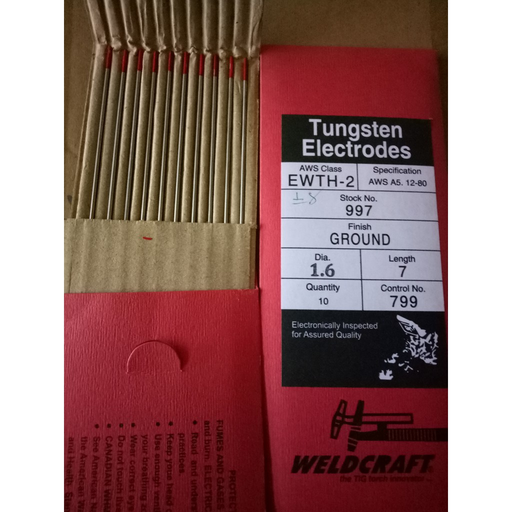 Jual Jual Tungsten 1.6 kawat las | Shopee Indonesia