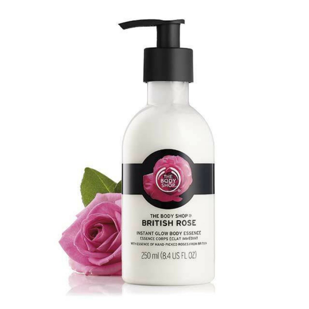 Jual The Body Shop British Rose Lotion (250ml) | Shopee Indonesia
