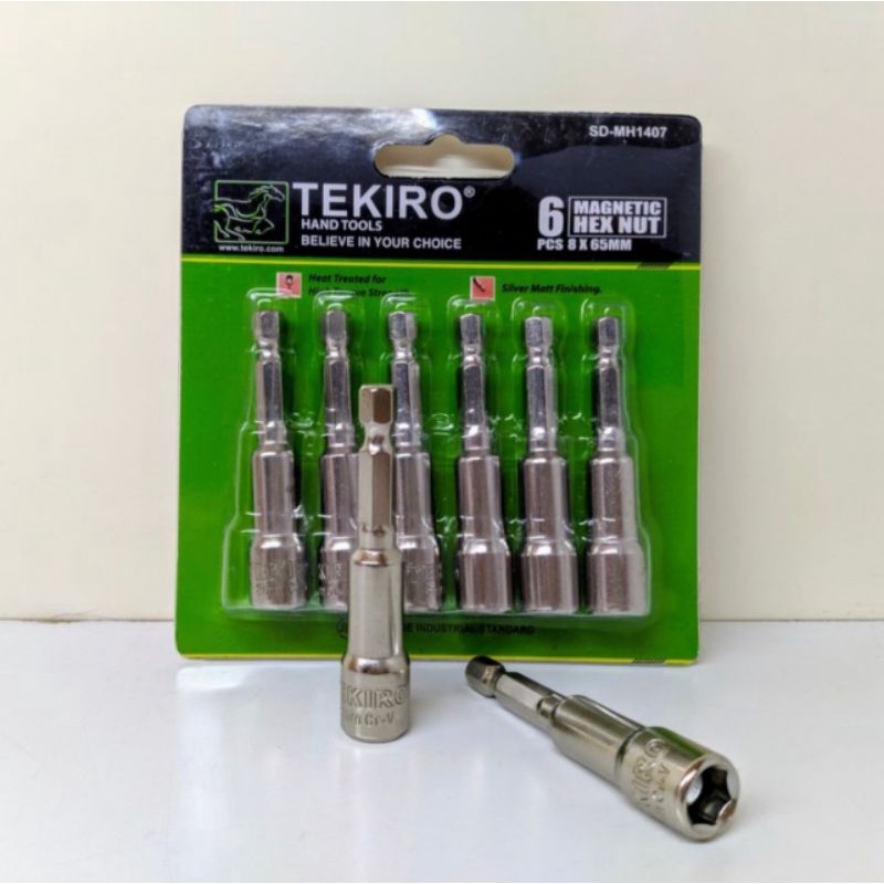 Jual TEKIRO BAUT ROOFING 8 X 65 MM MATA BOR BAUT BAJA RINGAN MAGNET ...