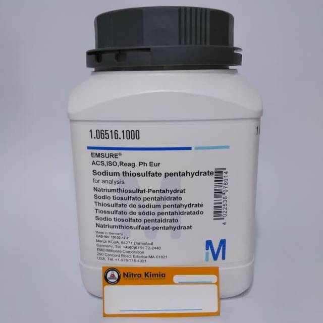 Sodium Thiosulfate Merck/Sodium Tiosulfat/Natrium Tiosulfat | Shopee ...
