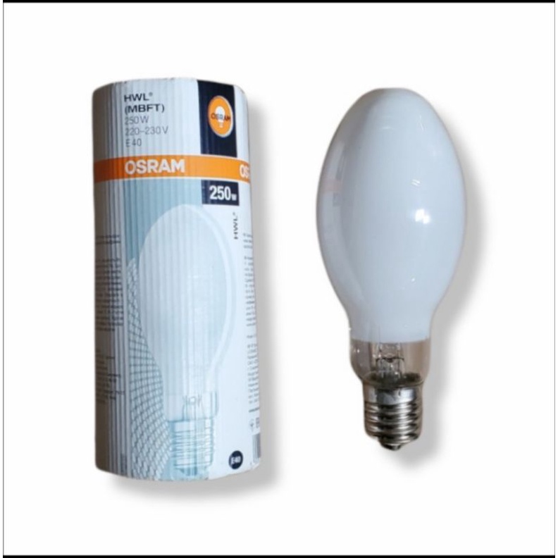 Jual Lampu mercury 250 watt Osram E40 cahaya kuning Indonesia|Shopee ...