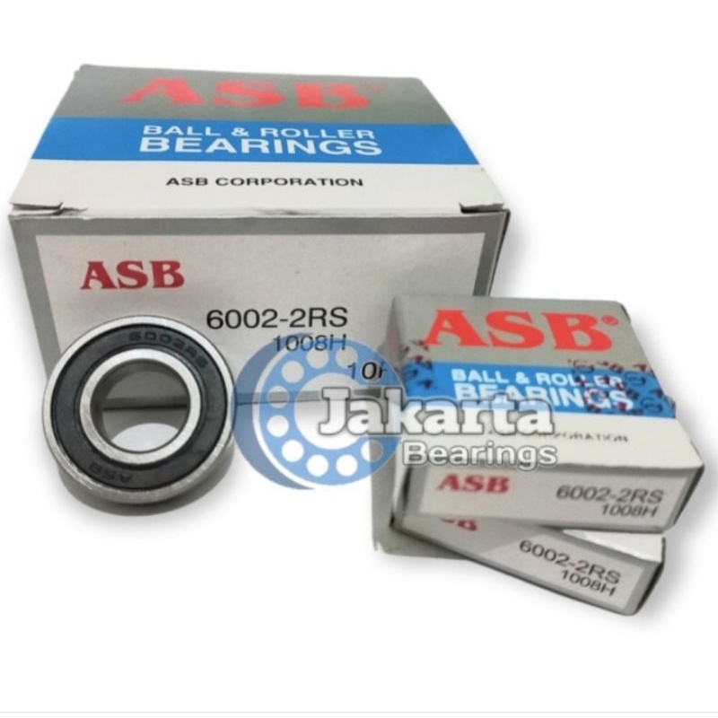 Jual Bearing / Laker / Laher 6002 2RS ASB | Shopee Indonesia