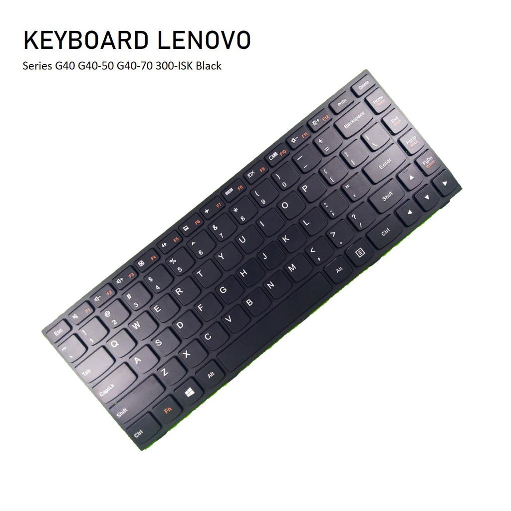 Jual Original Keyboard Laptop Lenovo G40 G40-50 G40-70 Black | Shopee ...