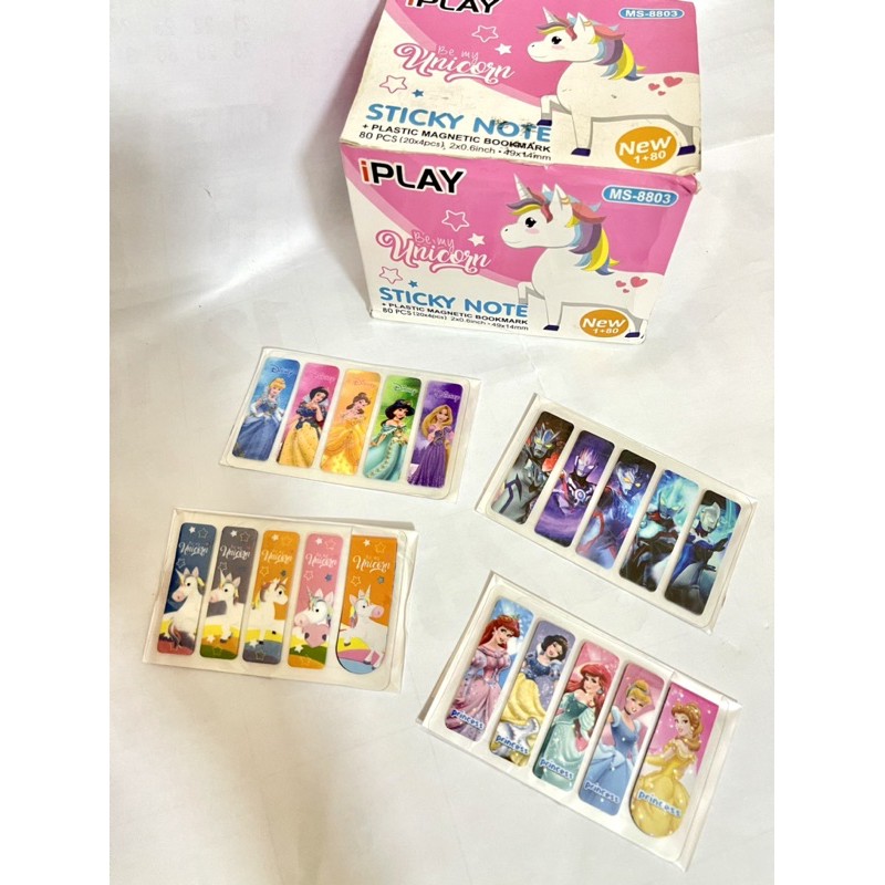 Jual KARAKTER STICKY NOTES / POST IT / PEMBATAS BUKU BERGAMBAR RANDOM ...