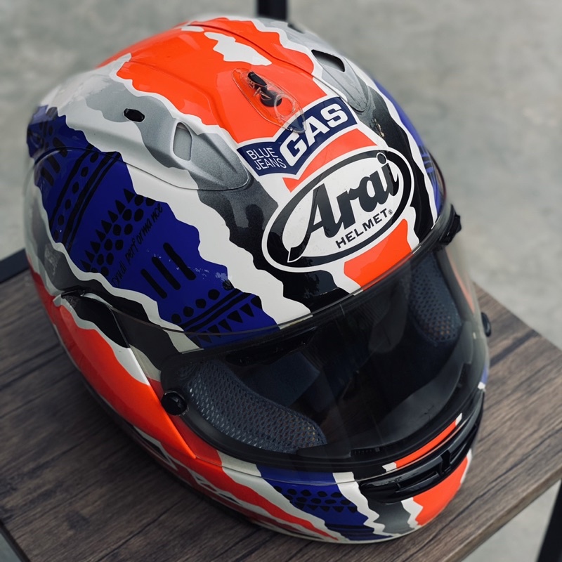 Jual HELM ARAI RX-7 RR3 MICK DOOHAN FULL FACE - MADE IN JAPAN ORIGINAL ...