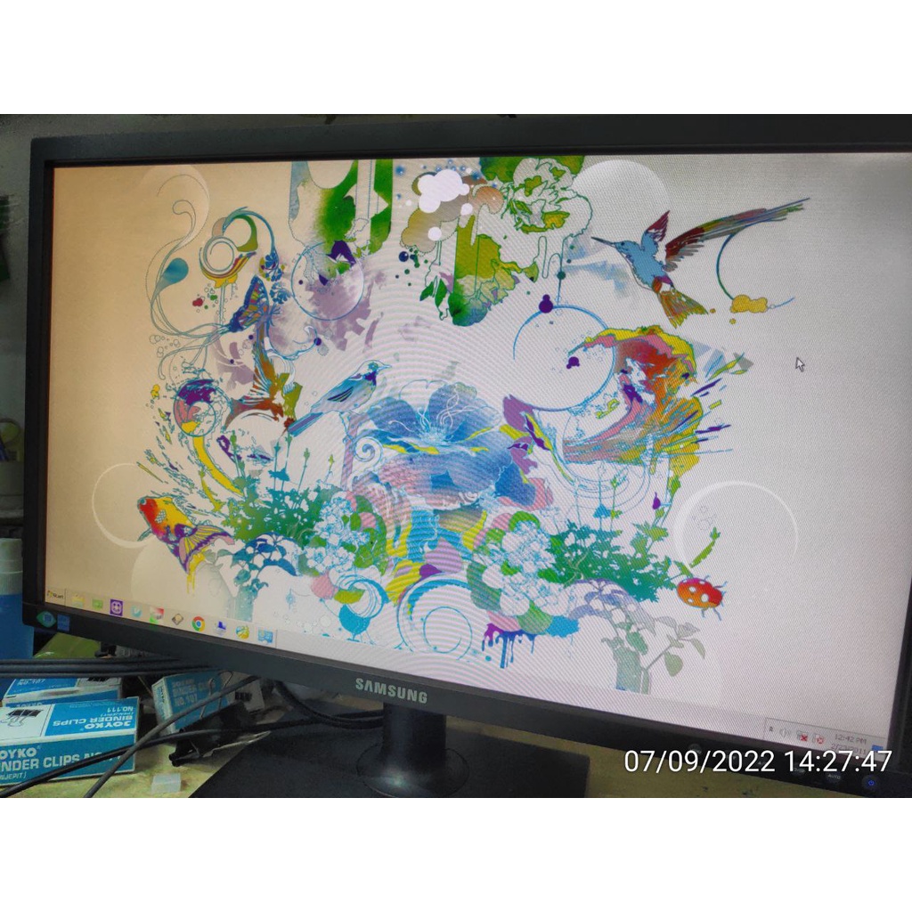 Jual MONITOR LED SAMSUNG 22 Inch LS22E20KBSSGKR SyncMaster S22E200 Wide ...