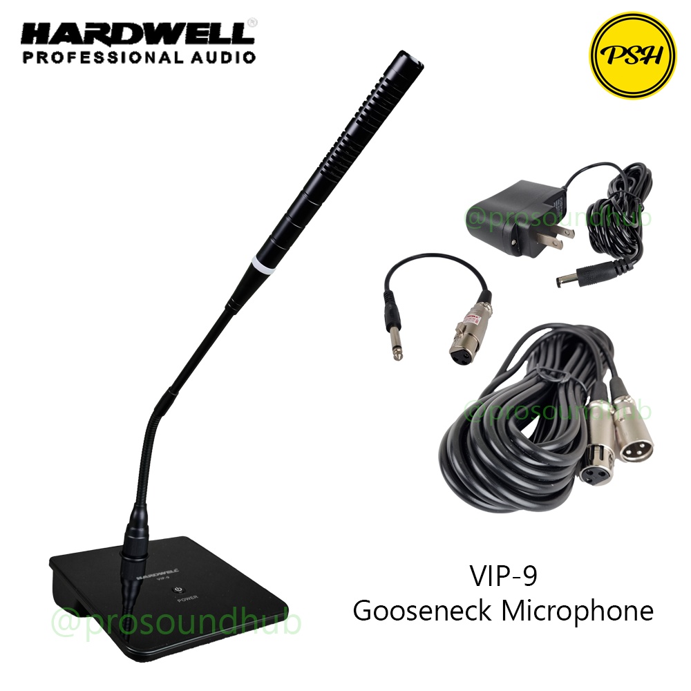 Jual Hardwell VIP 9 VIP9 Mic Gooseneck Podium Mimbar Meja Rapat ...