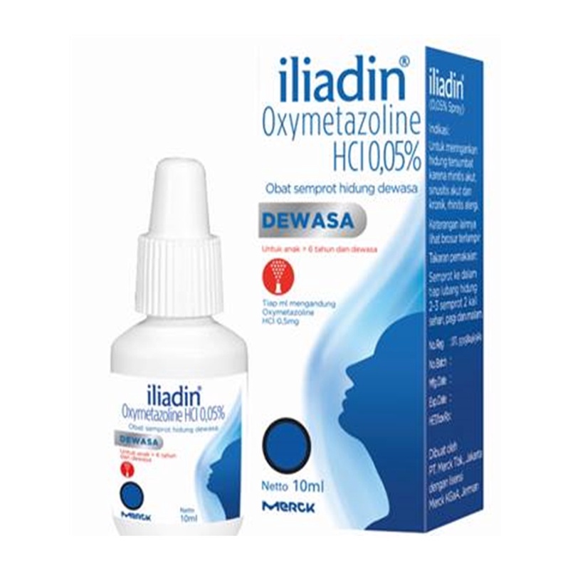 Jual ILIADIN DEWASA 0.05% NASAL SPRAY 10 ML | Shopee Indonesia