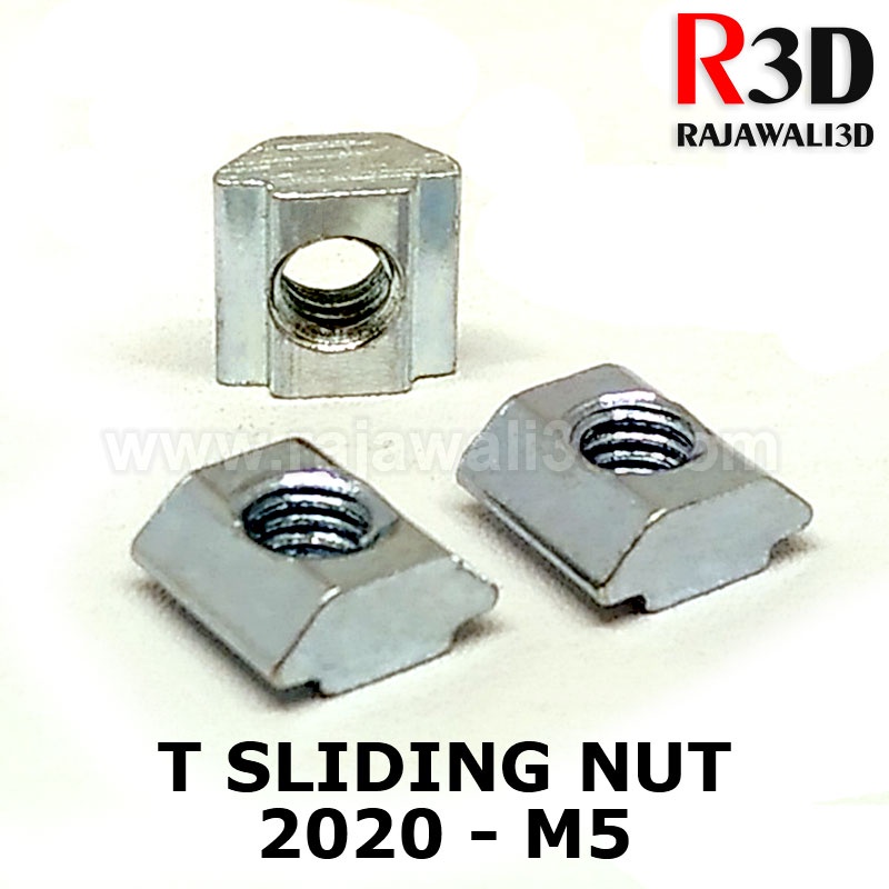 Jual T Nut M5 Tee Nut T Sliding Nut 20-M5 Square Aluminium Profile 2020 ...