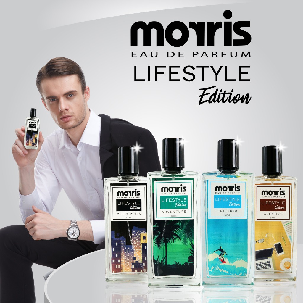 Jual Morris Parfum Cowok Lifestyle Edition 100ml | Shopee Indonesia