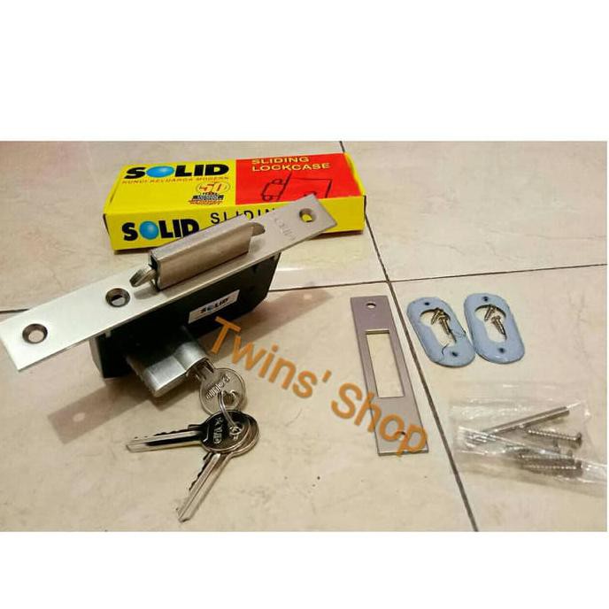 Jual Kunci Sleding Solid / Pintu Geser / Pintu Dorong / Lock Case ...