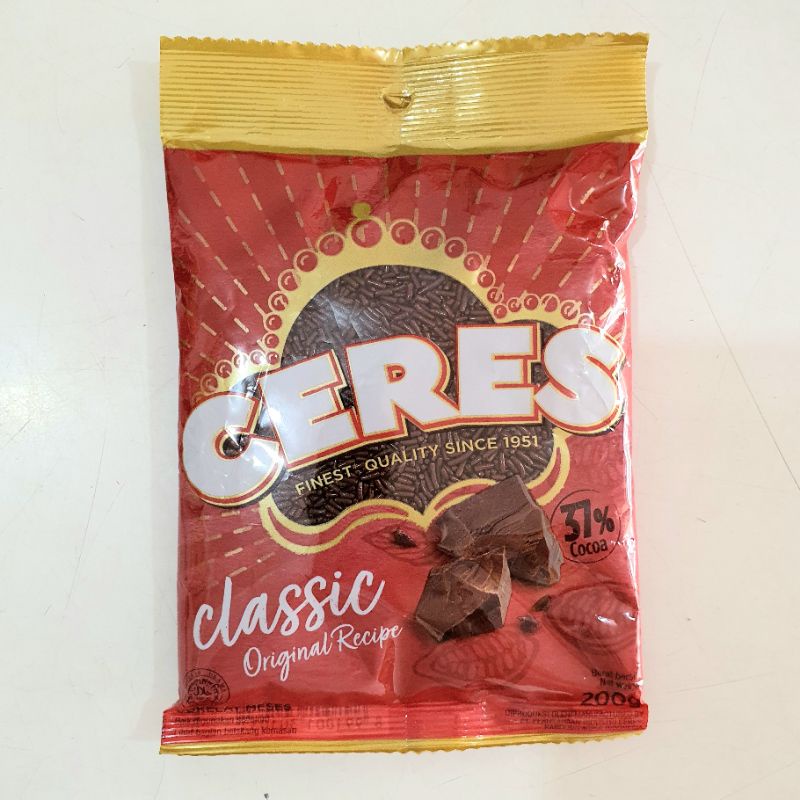 Jual Ceres Classic Meses Coklat 200g | Shopee Indonesia