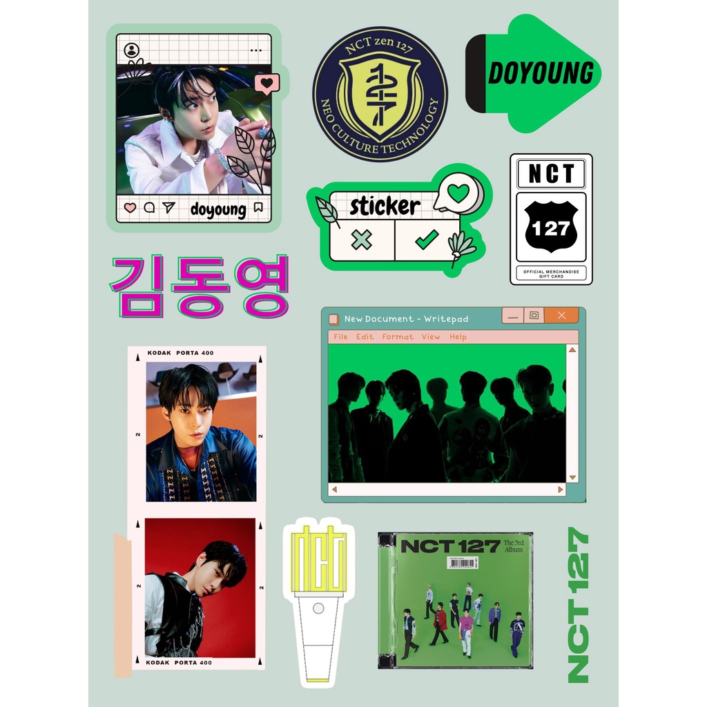 Jual Sticker Pack NCT 127 Stickers Lemonade - NCT127 - NCT Sticker ...