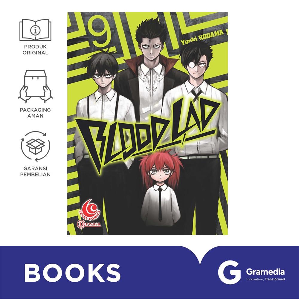 Jual LC: BLOOD LAD 9 (Yuuki KODAMA) | Shopee Indonesia