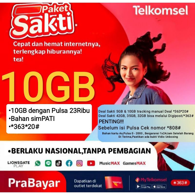 Jual KARTU SAKTI TELKOMSEL COMBO | Shopee Indonesia