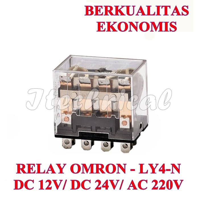 RELAY LY4 12V OMRON / RELAY LY4N 24V OMRON / RELAY LY4-N 220V 14 PIN ... RELAY LY4 12V OMRON / RELAY LY4N 24V OMRON / RELAY LY4-N 220V 14 PIN ...