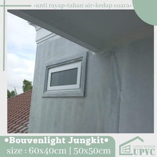Jual Bouvenlight Jungkit / Ventilasi uPVC Conch size 60x40cm | 50x50cm ...