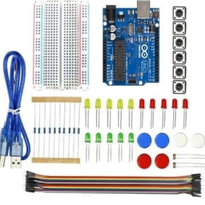 Jual Starter Kit Arduino Uno Dip Start Ter Breadboard Led Jumper Ldr ...