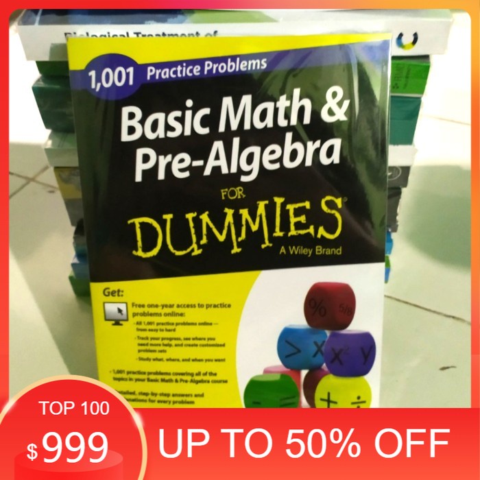 Jual Buku Basic Math & Pre Algebra for Dummies | Shopee Indonesia