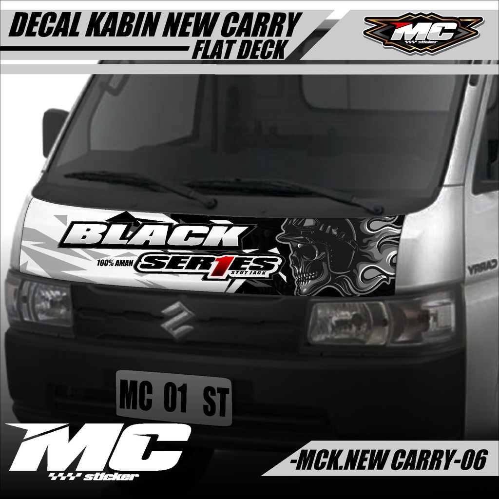 Jual (COD) DECAL KABIN NEW CARRY PICK UP 2022 - STICKER KABIN DEPAN NEW ...