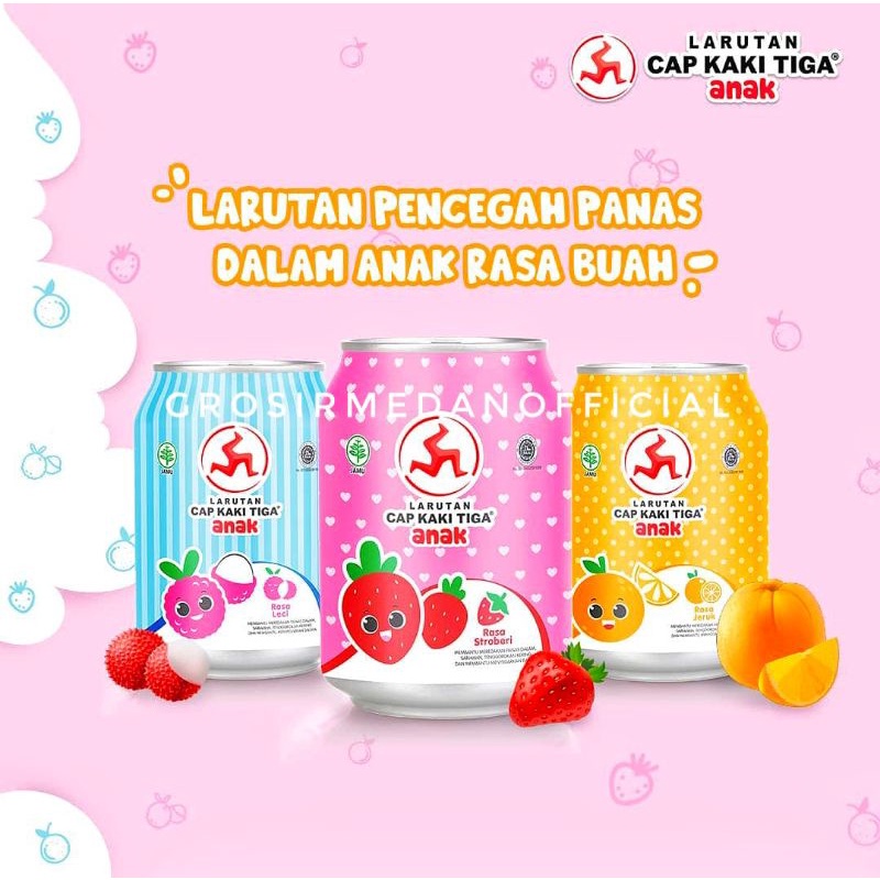 Jual LARUTAN CAP KAKI TIGA ANAK - LARUTAN K3 ANAK | Shopee Indonesia