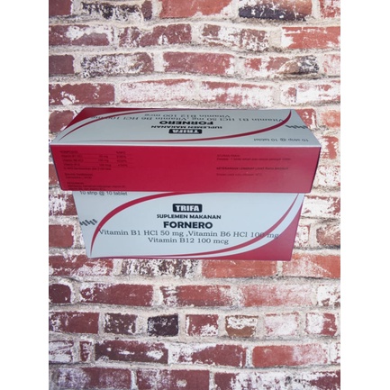 Jual FORNERO TABLET PER BOX ISI 10 STRIP VITAMIN SEJENIS BENEURON ...