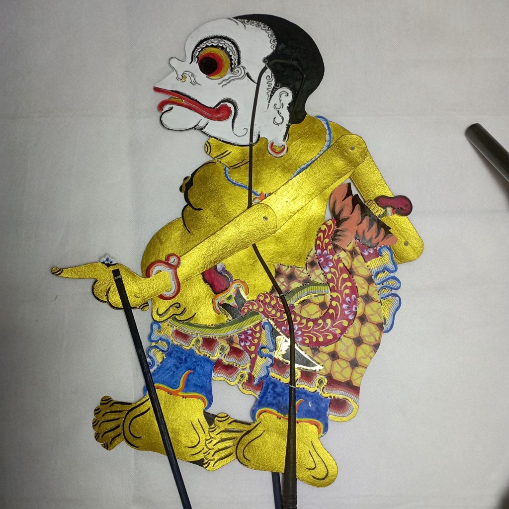 Jual Wayang Kulit Sapi Bagong Emas Versi Ki Seno Nugroho Ukuran Standar ...