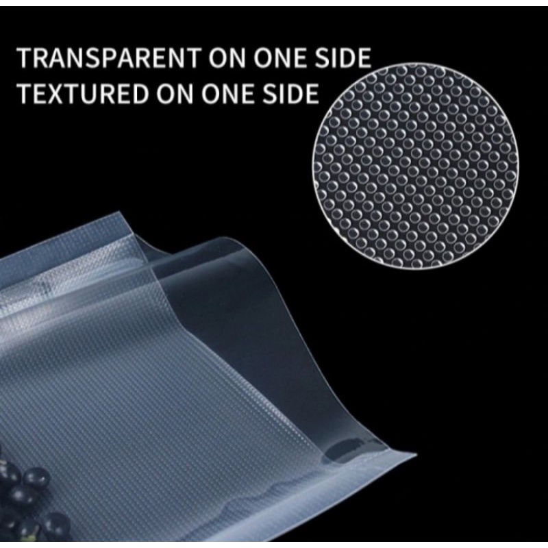 Jual Plastik Emboss Vacuum Vacum Bag 17x25 cm 10 pcs Plastik Vakum ...