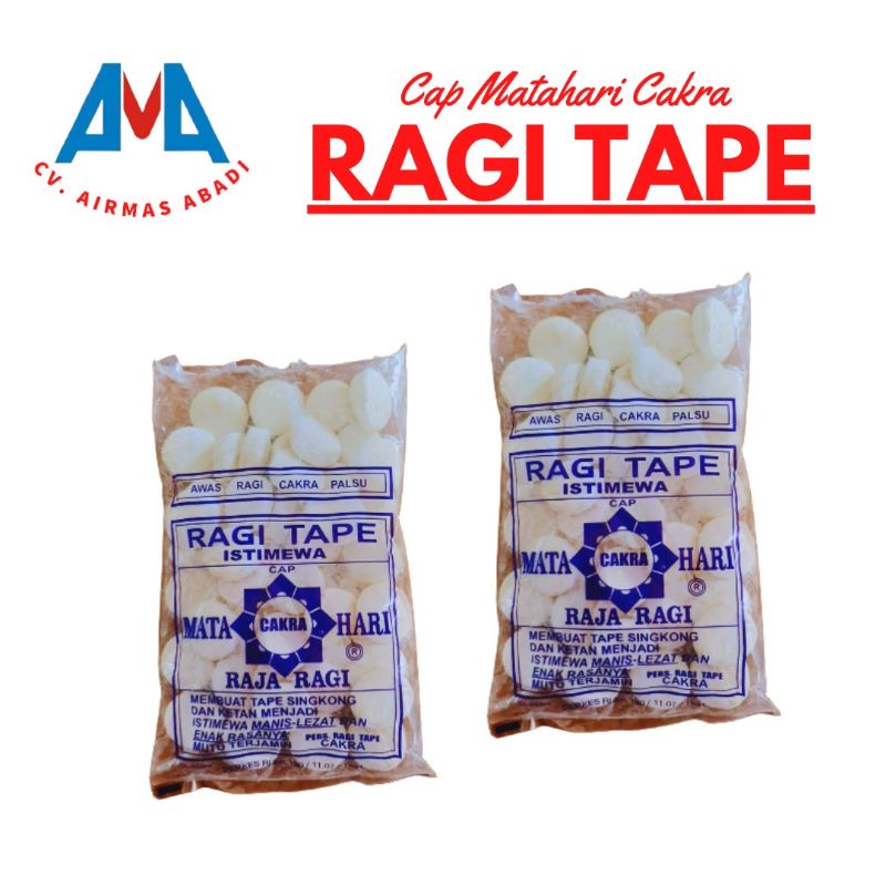 Jual Ragi Tape Cap "Matahari Cakra" | Shopee Indonesia