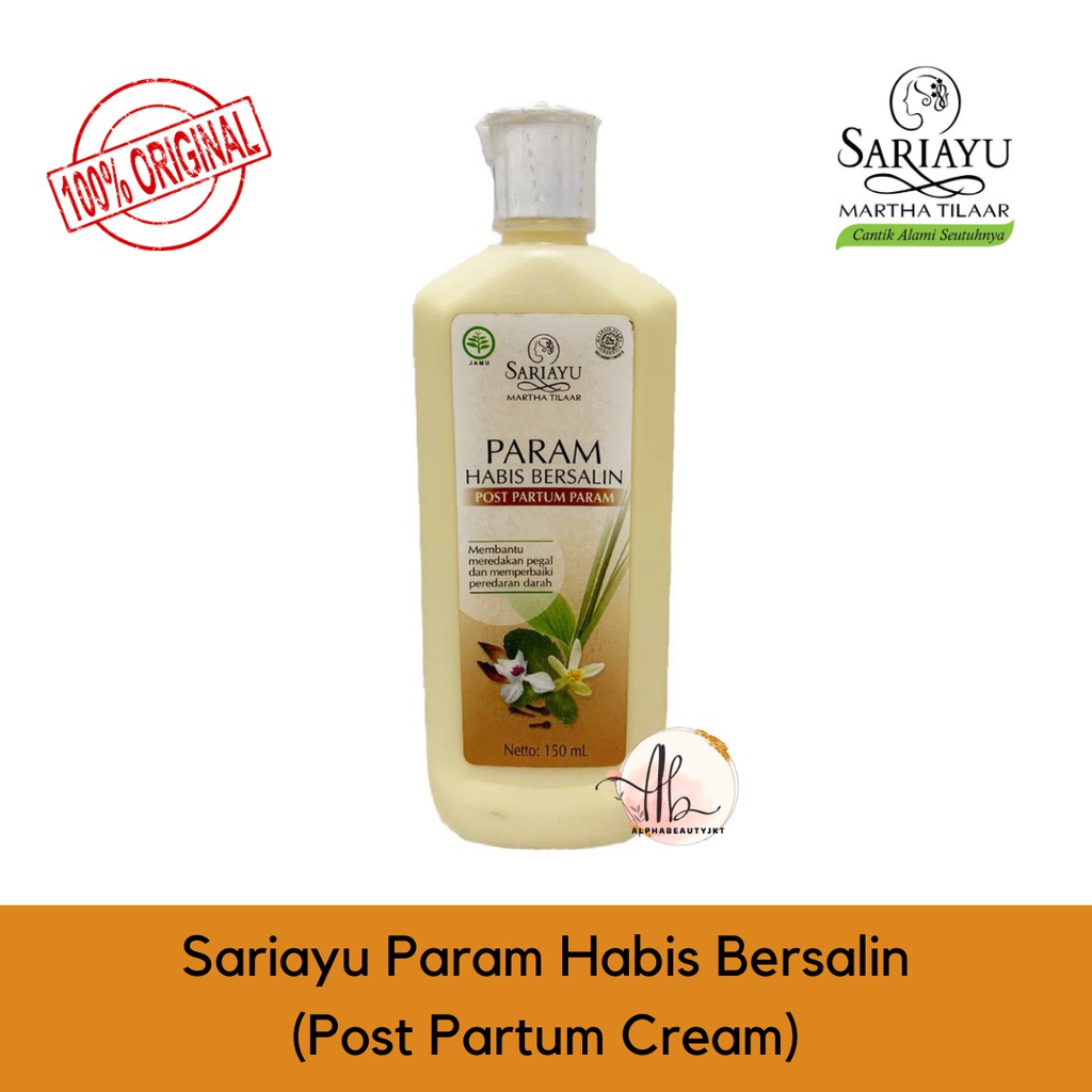 Jual SARIAYU PARAM JAMU HABIS BERSALIN 150 ML - CREAM PARAM/ PAREM ... Jual SARIAYU PARAM JAMU HABIS BERSALIN 150 ML - CREAM PARAM/ PAREM ...