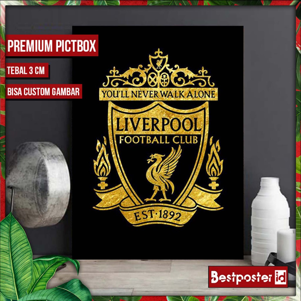 Jual Poster LIVERPOOL Frame Kayu BOLA 0270 | Shopee Indonesia