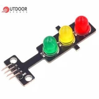 Jual Traffic LED 3 Warna Light Merah Kuning Hijau Lampu Arduino Alarm ...