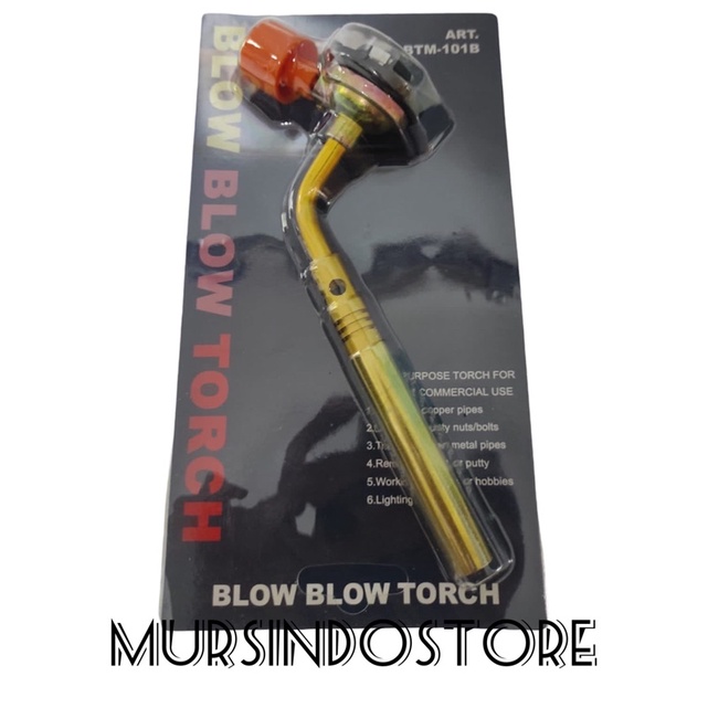 Jual KEPALA LAS GAS TORCH PORTABLE BLENDER LOW TORCH / GAS TORCH MANUAL ...