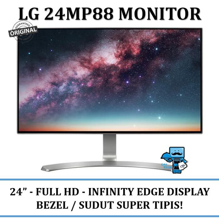 Jual Monitor Lg 24Mp88Hm Ips Led Lcd 23.8" Full Hd (1920 X 1080 ...