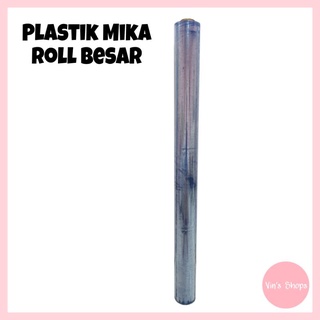 Jual Plastik Mika Bening Transparan Lentur Lemas per Roll / Alas Taplak Meja Makan / Sampul Buku ...