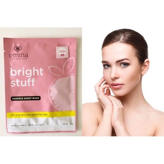 Jual Emina Bright Stuff Essence Sheet Mask - 23 gram | Shopee Indonesia