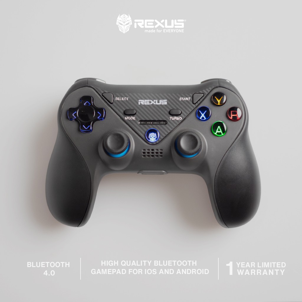 Jual Rexus Pro Gaming Wireless Bluetooth Gamepad Gladius GX200 With ...