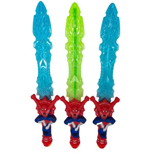Jual Mainan Pedang Karakter Spider Ranger Anak Led dan Laser | Shopee ...