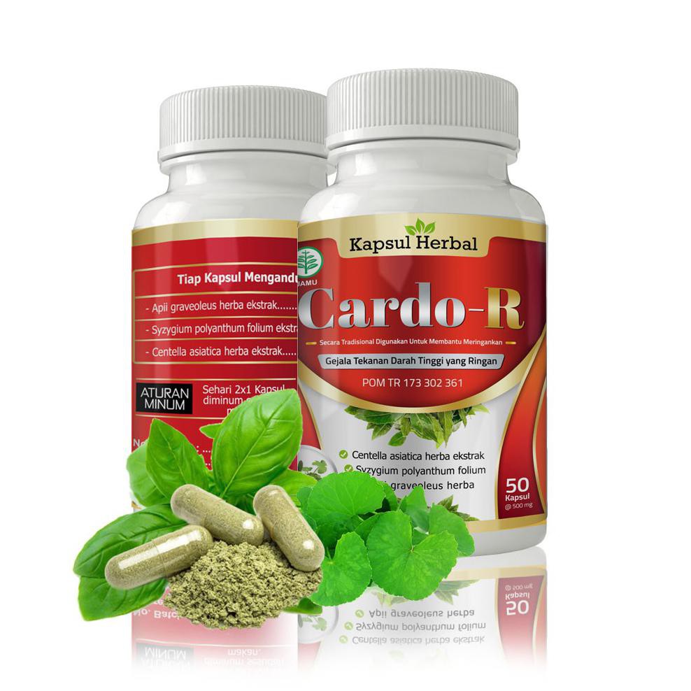 CARDO R OBAT HIPERTENSI / PENURUN TEKANAN DARAH TINGGI - HERBAL ...