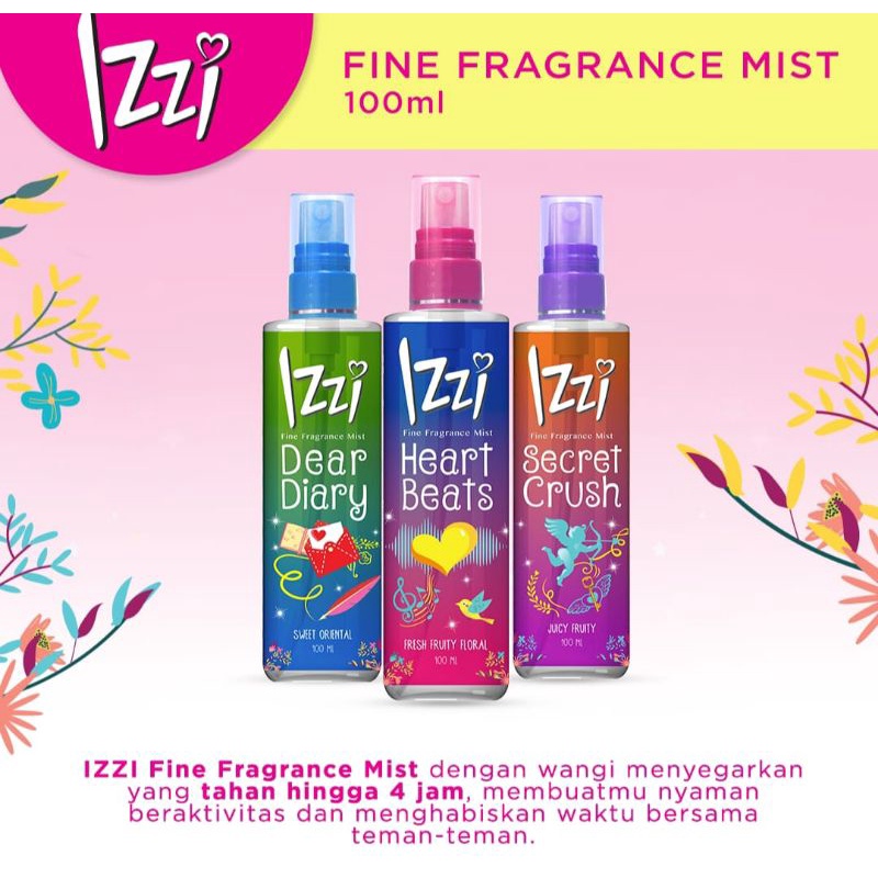 Jual Izzy fine fragrance mist | Shopee Indonesia