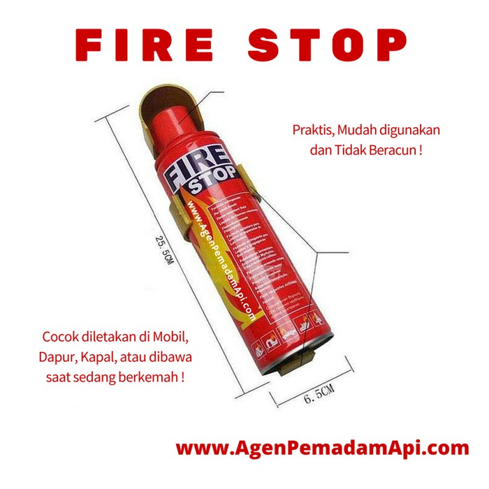 Jual Alat Pemadam Api Kebakaran Mobil PORTEBEL Fire Stop Firestop Car | Shopee Indonesia