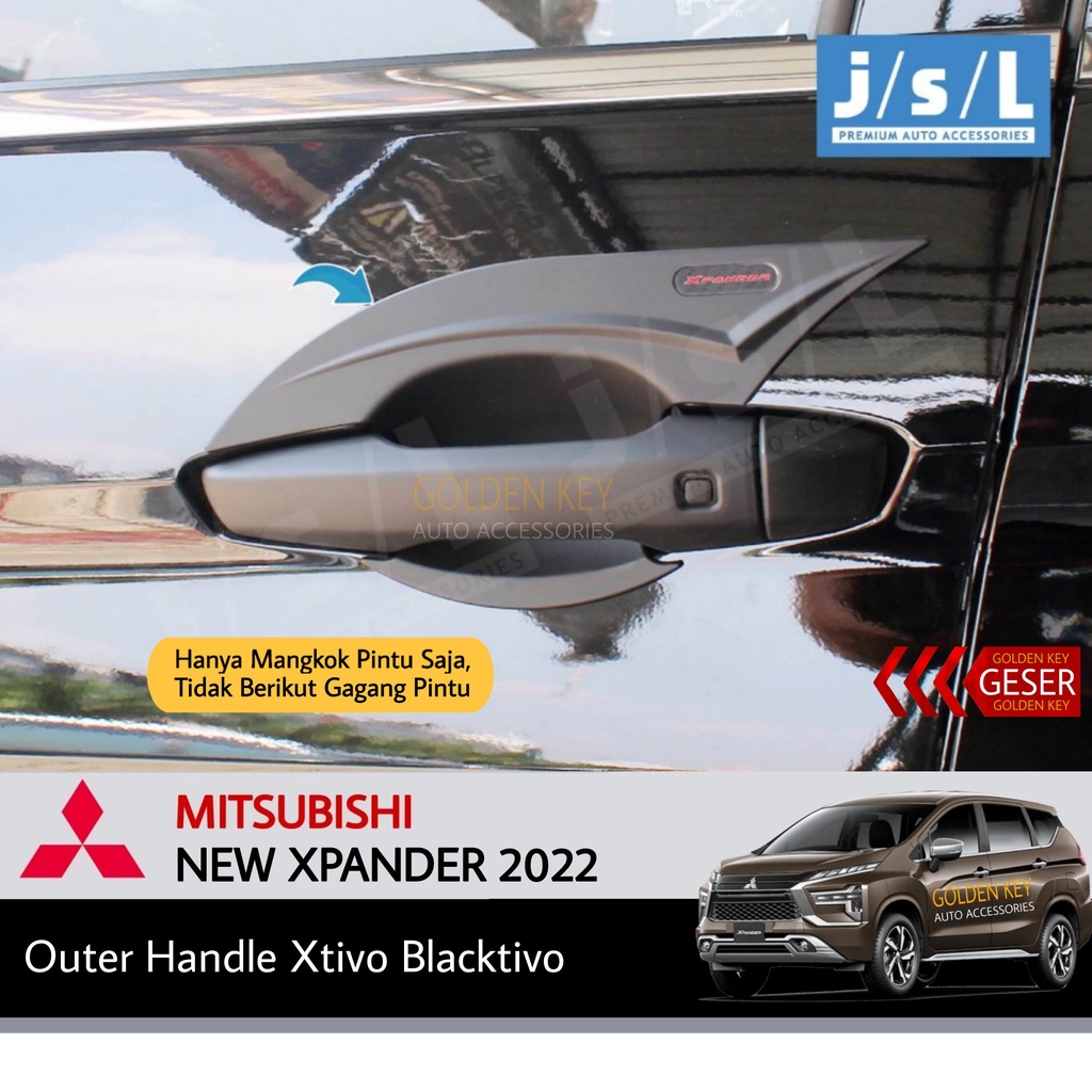 Jual JSL Outer Handle New Xpander 2022 Mangkok Pintu Xtivo Blacktvio | Shopee Indonesia
