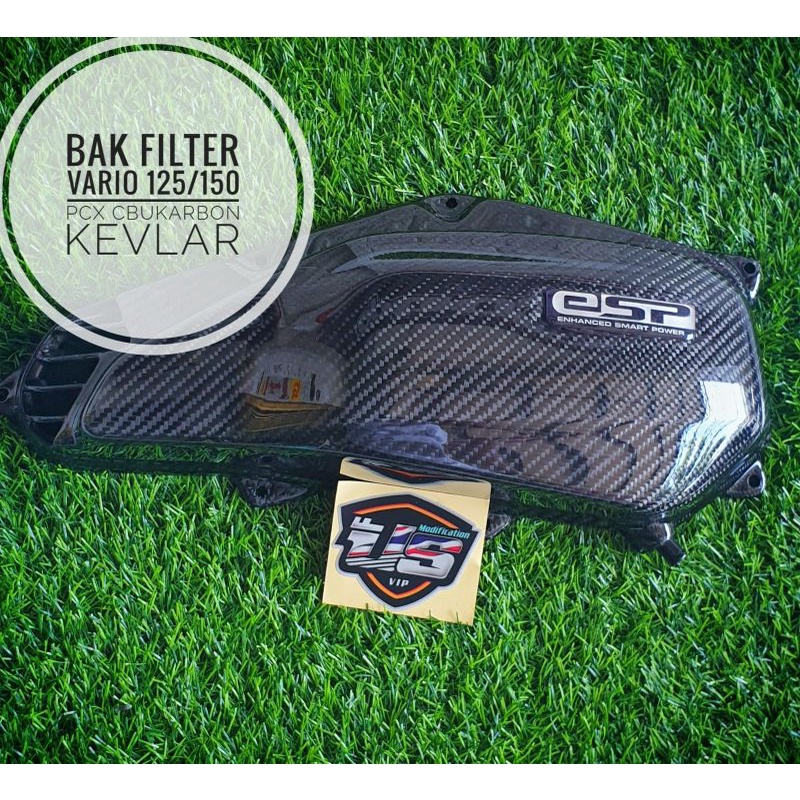 Jual karbon kevlar box filter vario 125 dan 150 | Shopee Indonesia