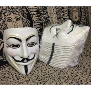 Jual PROMO Topeng anonymous / topeng vendetta / topeng hellowen ...
