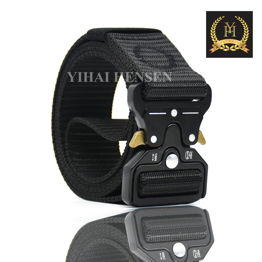 Jual [Y&H] Ikat Pinggang Pria Nylon Kanvas Kepala Besi Sabuk Pria Canvas Gesper NYLON Men Belt ...